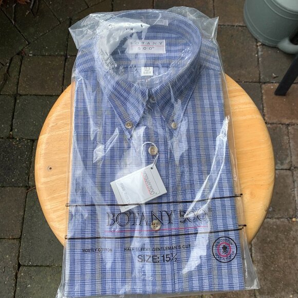Botany 500 | Shirts | Mens Botany 50 Short Sleeve Button Down Shirt ...